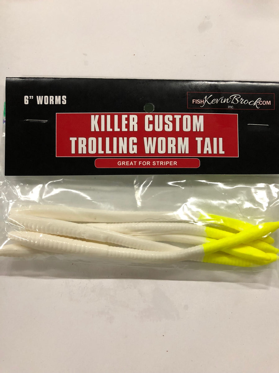Killer Custom Trolling Worm Tails – FKBStore
